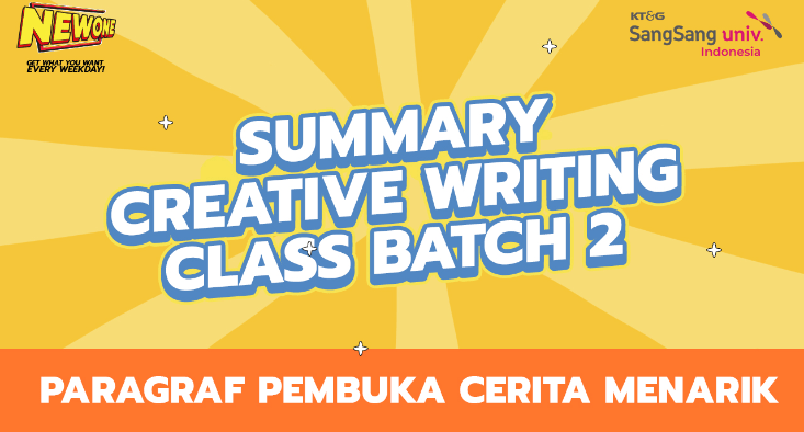 Paragraf Pembuka Itu Penting – SangSang Univ Indonesia